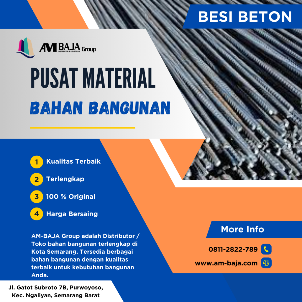 Besi CNP: Bahan, Ukuran, Fungsi, Keunggulan - AM BAJA GROUP