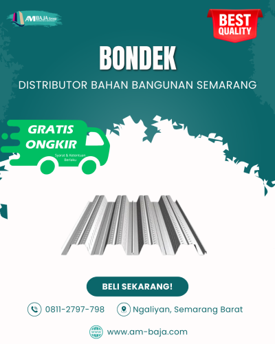 Cara Kerja dan Keunggulan Bondek - AM BAJA GROUP